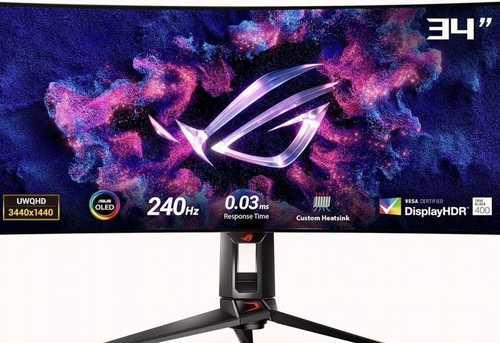 Монитор 2024 ROG Swift oled PG34wcdm 240 гц