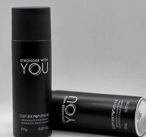 Armani stronger with you армани дезодорант