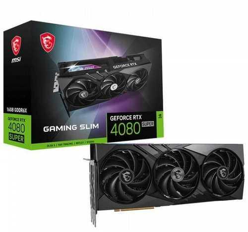 Видеокарта pcie16 RTX4080 super 16GB 4080 SUP 16G gaming slim MSI