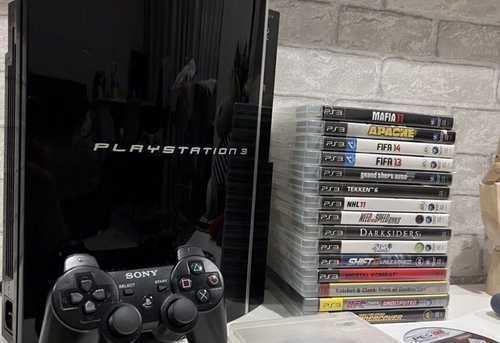 Sony PS3 + 4 джойстика