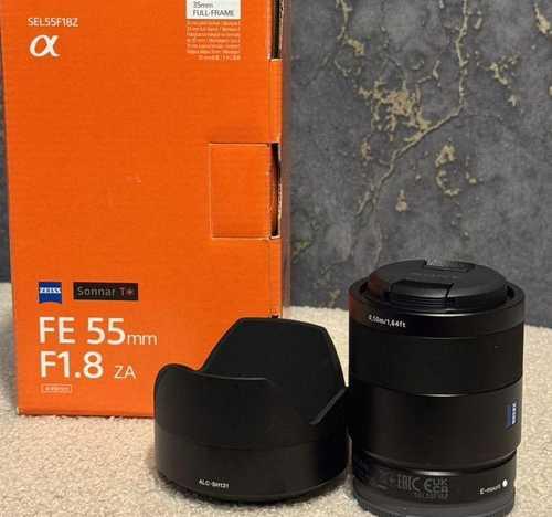 Sony Zeiss sonnar FE 55mm f1.8