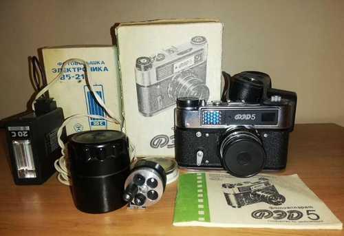 Плёночный фотоаппарат фэд - 5