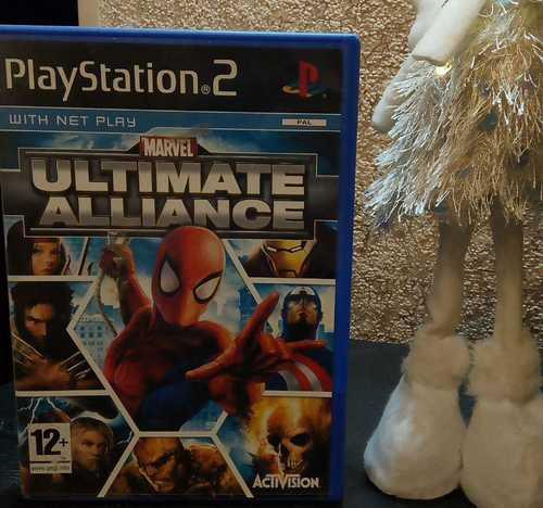 Диск PS 2 Ultimate Alliance