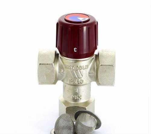Термосмеситель aquamix watts Ind 62C для гвс 1"
