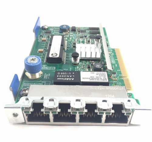 Сетевой адаптер HPE Ethernet 1Gb 4-port DL360/380