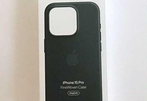 Оригинальный чехол Apple iPhone 15 Pro FineWoven