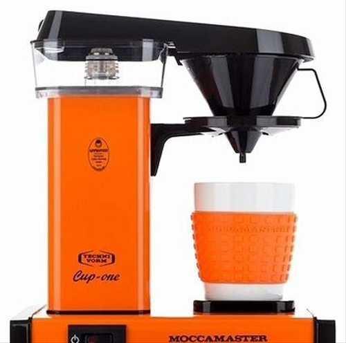 Кофеварка Moccamaster Cup-one, цвет: оранжевый