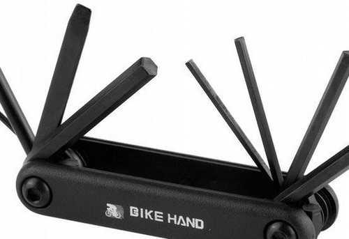 Мультитул Bike Hand YC-270 (8 предметов) черный