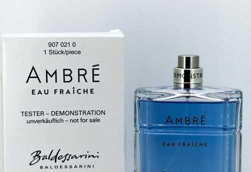 Baldessarini ambre EAU fraiche 90мл тестер оригина