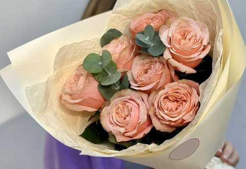 Яркий букет цветов розы 1186