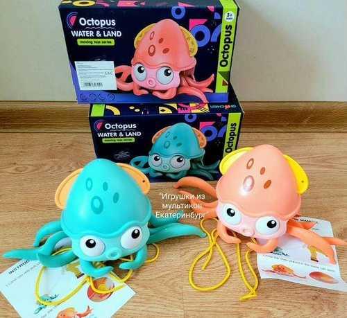 Игрушка для ванны и купания заводной Осьминог