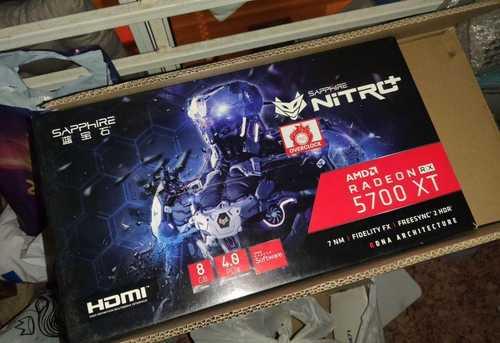 Видеокарта Sapphire Nitro+ Radeon RX5700XT 8Gb