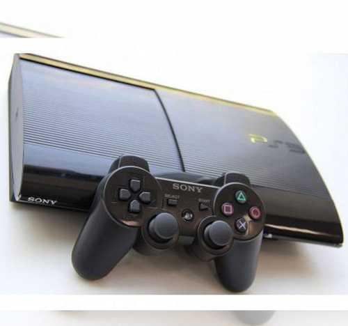 Sony PlayStation 3 Super Slim, 250 ГБ, Прошитая
