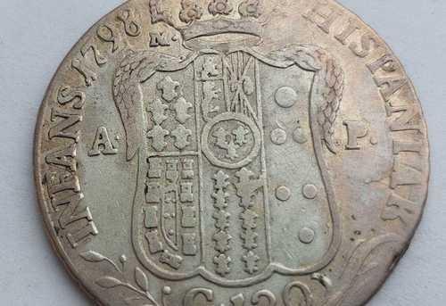 Неаполь и Сицилия (владение Испании) 120 грана пиа