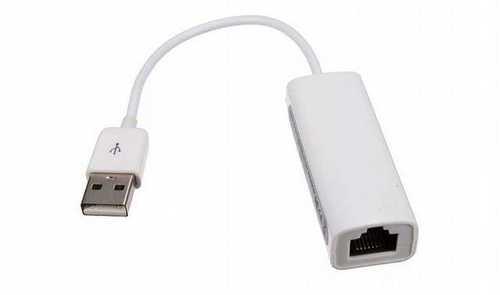 Адаптер USB 2.0 to Ethernet (RJ45), до 100 Мбит/с