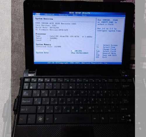 Нетбук asus eee pc