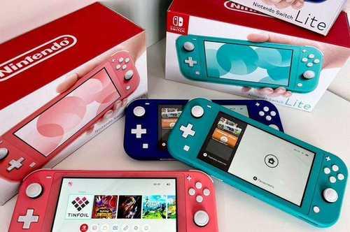 Nintendo switch lite hwfly 128gb новая