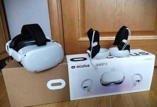 VR очки Oculus quest 2 128gb+набор kivi (новый акб