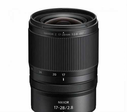 Nikon nikkor Z 17-28 mm f/2.8 новый (гарантия)