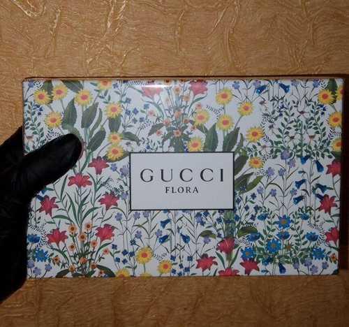 Gucci flora Gorgeous набор 3*30ml