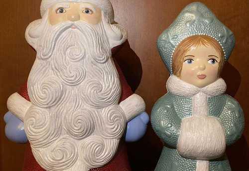 Дед Мороз и Снегурочка. Авторская роспись