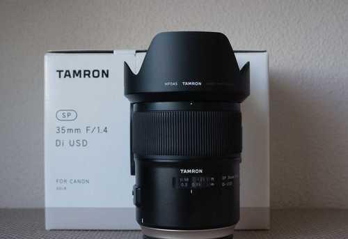 Tamron SP 35mm f/1.4 Di USD Canon