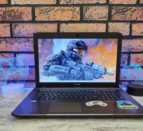 Игровой 17,3д DNS i5 4Gb Видео 12 озу SSD