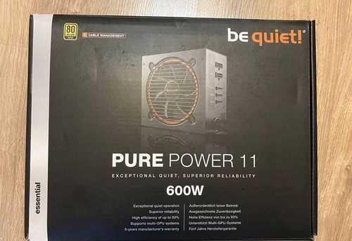 Блок питания be quiet Pure Power 11 CM 600W