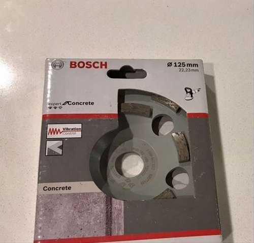 Чашка шлифовальная bosch 125х22мм по бетону новая