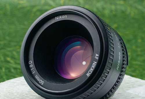 Nikon 50mm f/1.8D AF Nikkor продажа/обмен