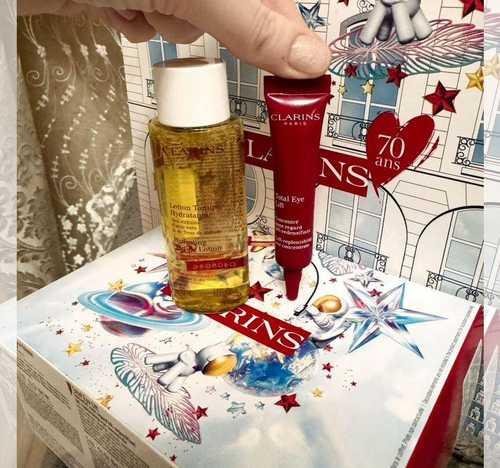 Концентрат для глаз и тоник Clarins