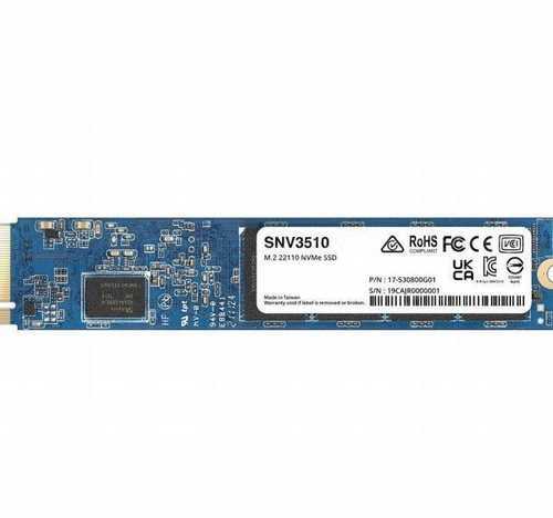 SSD Synology SNV3510 M.2 NVMe 400 гб, SNV3510-400G