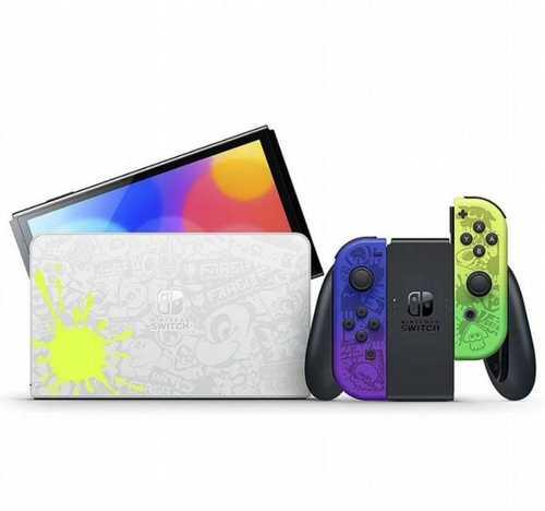 Игровая приставка Nintendo Switch oled Splatoon 3