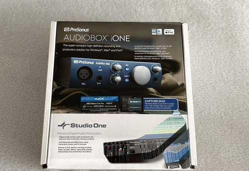 Звуковая карта PreSonus AudioBox IOne новая