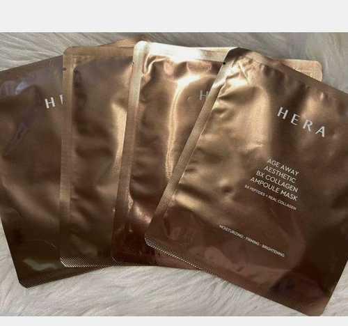 AGE away aesthetic BX collagen ampoule mask маска