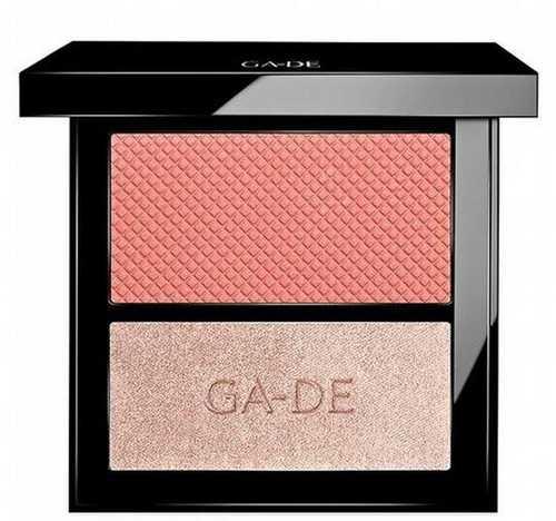 Ga-De румяна с шиммером для лица, 50 Rose & Glow