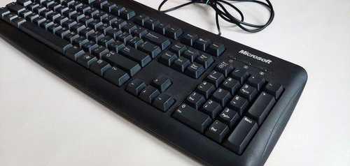 Клавиатура Microsoft Wired Keyboard 200 Black USB