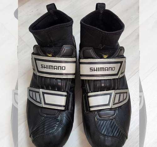 Велотуфли шоссе осень/зима Shimano Eur45/28.5см