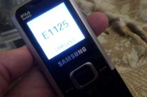 Samsung E1125 миниатюрный