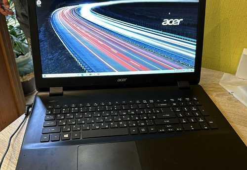 Огромный Acer E5-732 AMD A4/6/1000/1gb/17.3/FullHD