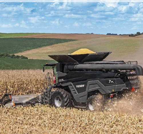 На разборке сельхозтехника Agco