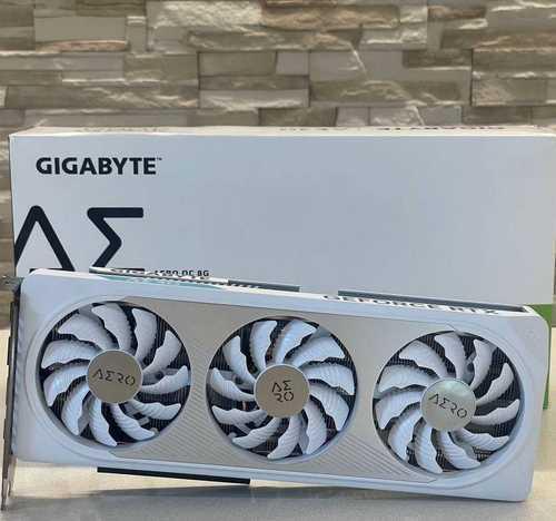 Видеокарта Gigabyte RTX 4060 Aero 8gb Идеал