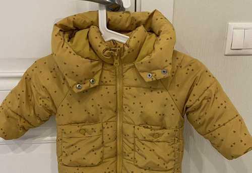 Куртка zara детская 86