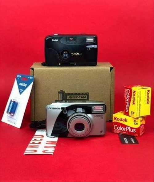 Подарок пленочный фотоаппарат Olympus superzoom 11