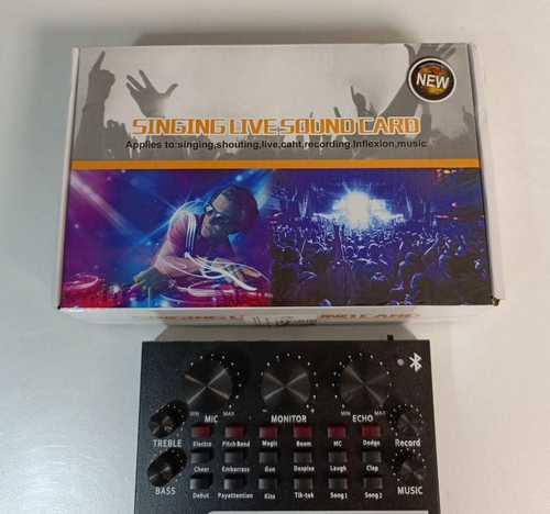 Внешняя звуковая карта Live the sound card V8II