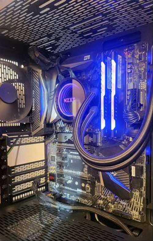 Комплект i7 8700k+Msi z370+Сжо nzxt+16gb ddr4