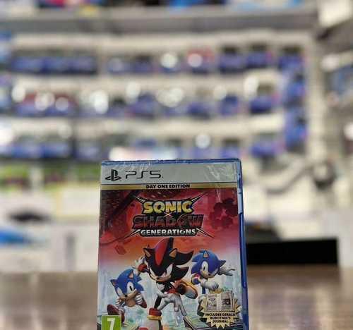 Sonic X Shadow Generations ps5 диск