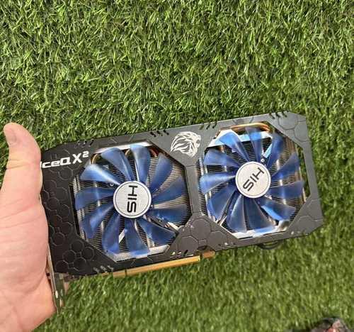 Видеокарта His RX570 8GB не крутит кулера