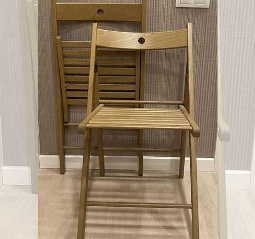 Стул складной деревянный IKEA Terje