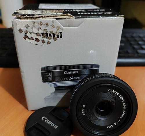 Объектив Canon ef 24mm STM